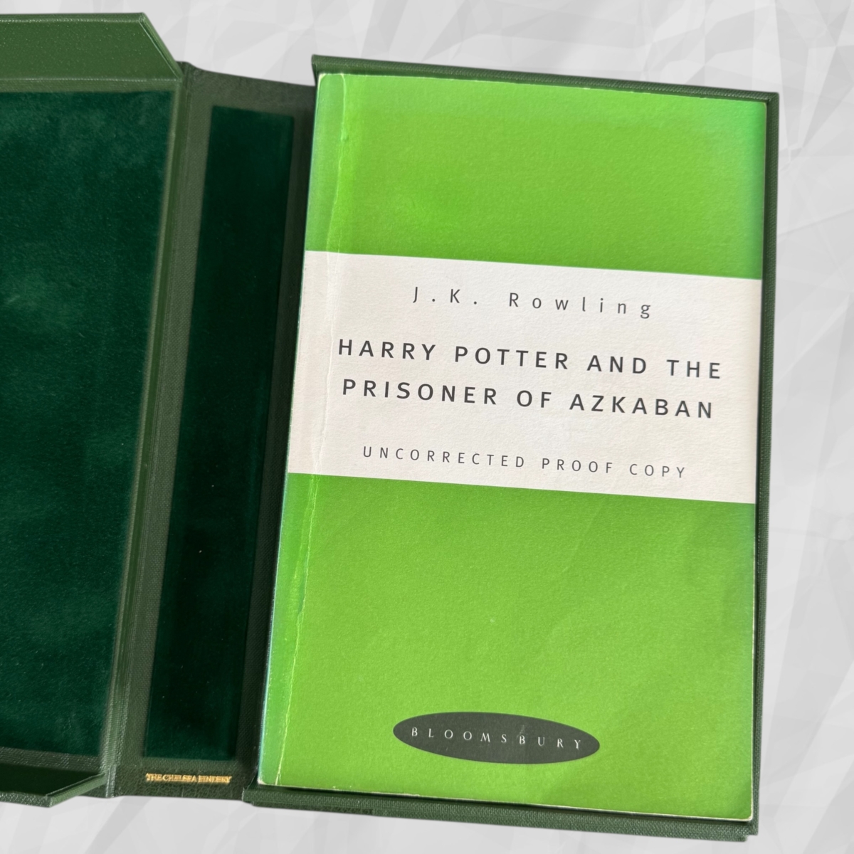Harry Potter and the Prisoner of Azkaban, UK Uncorrected Green Proof, J ...