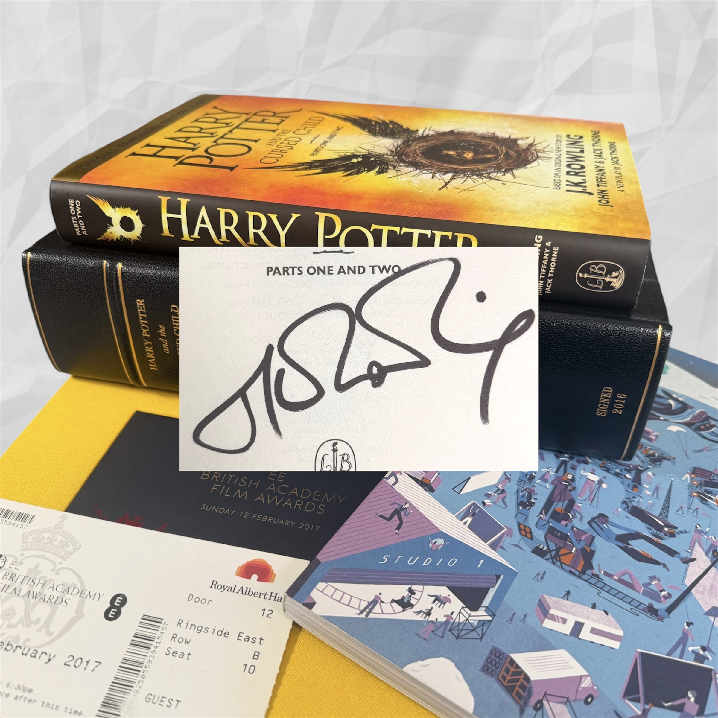 Harry Potter and the Cursed Child, First UK Edition, First Printing ...